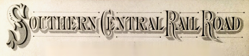 150th Anniversary of the completion of the Southern Central Railroad ...